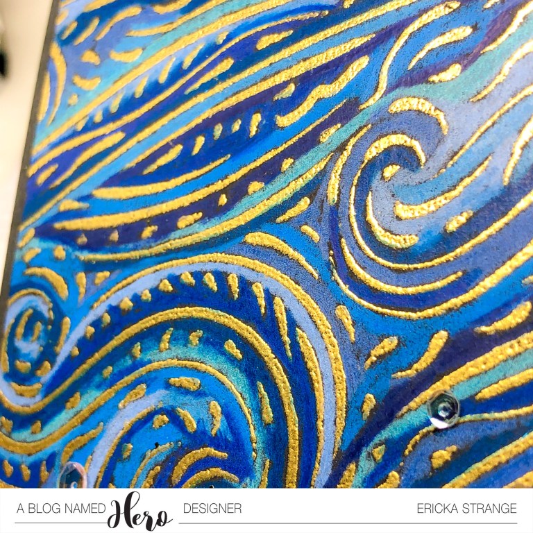 Embossing and Colored Pencils – Strangely Creative