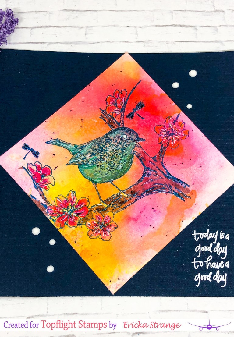 Ink Smooshing with Crafty Individuals – Strangely Creative