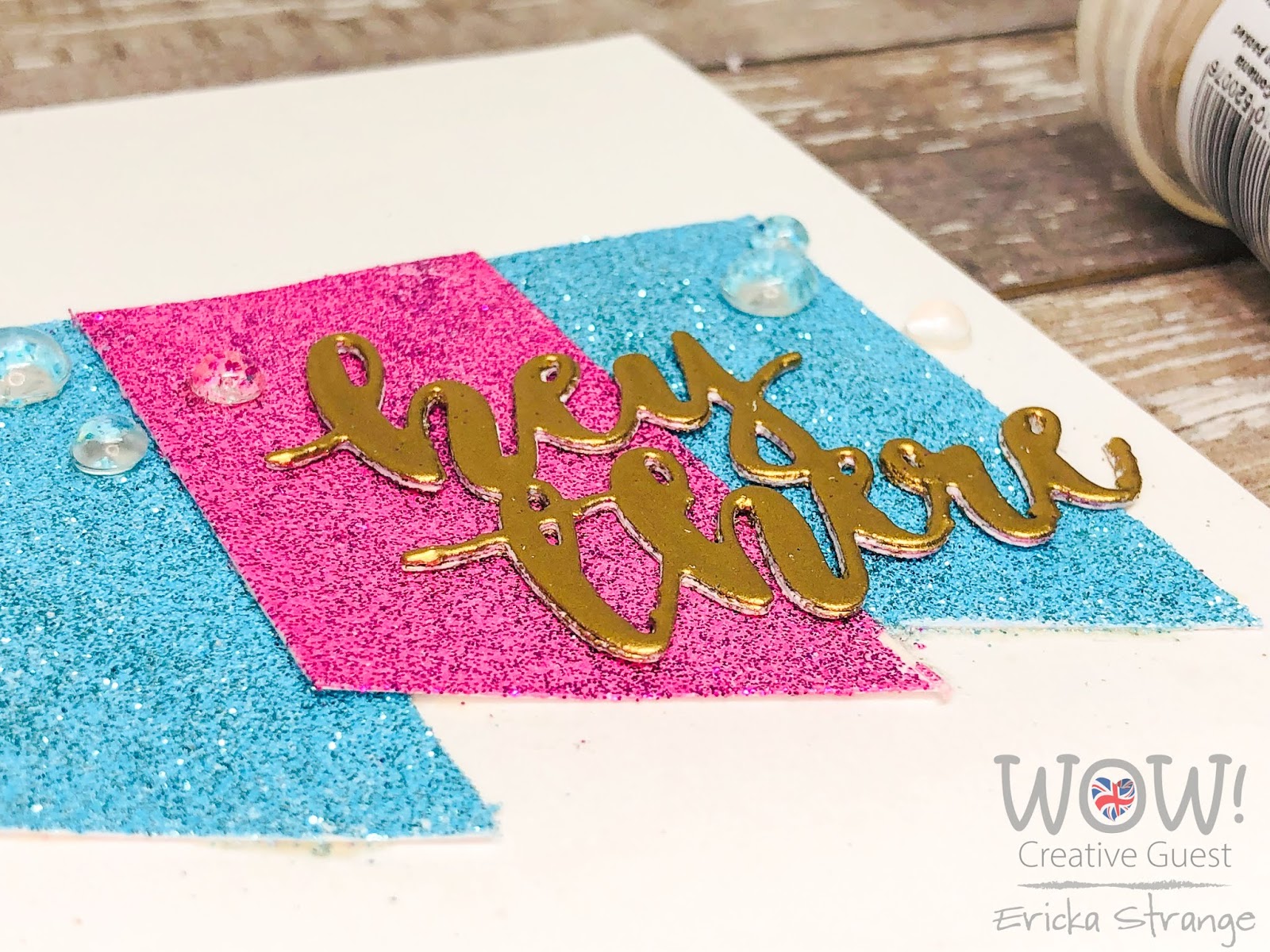 Embossed Glitter Paper – Strangely Creative