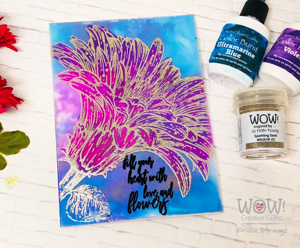 WOW! Embossing Powder and Picket Fence Studio Blog Hop – Strangely Creative