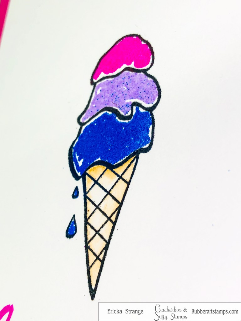 Coloring with Embossing Powder – Strangely Creative