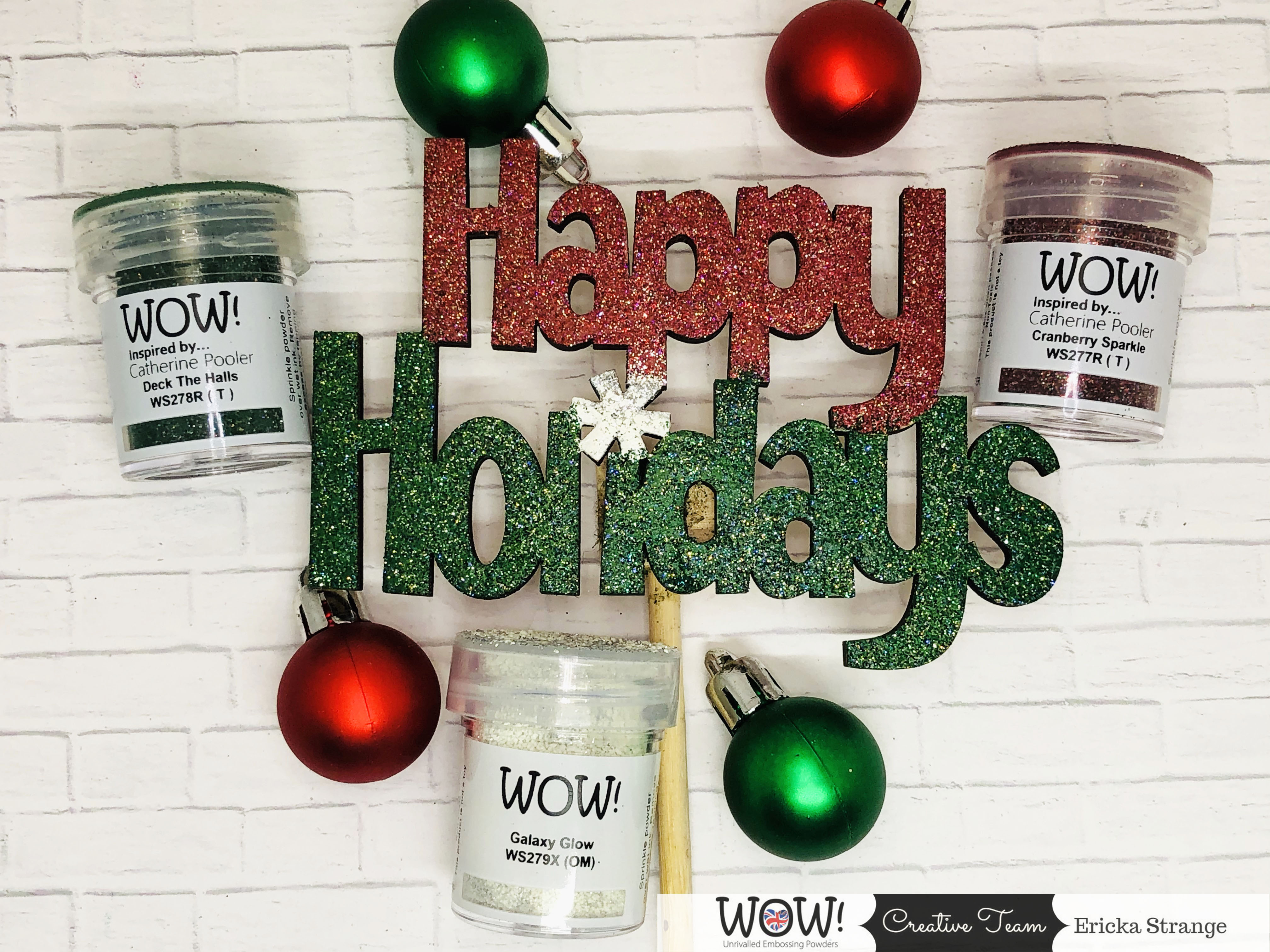 WOW! Embossing Powder New Release – Strangely Creative