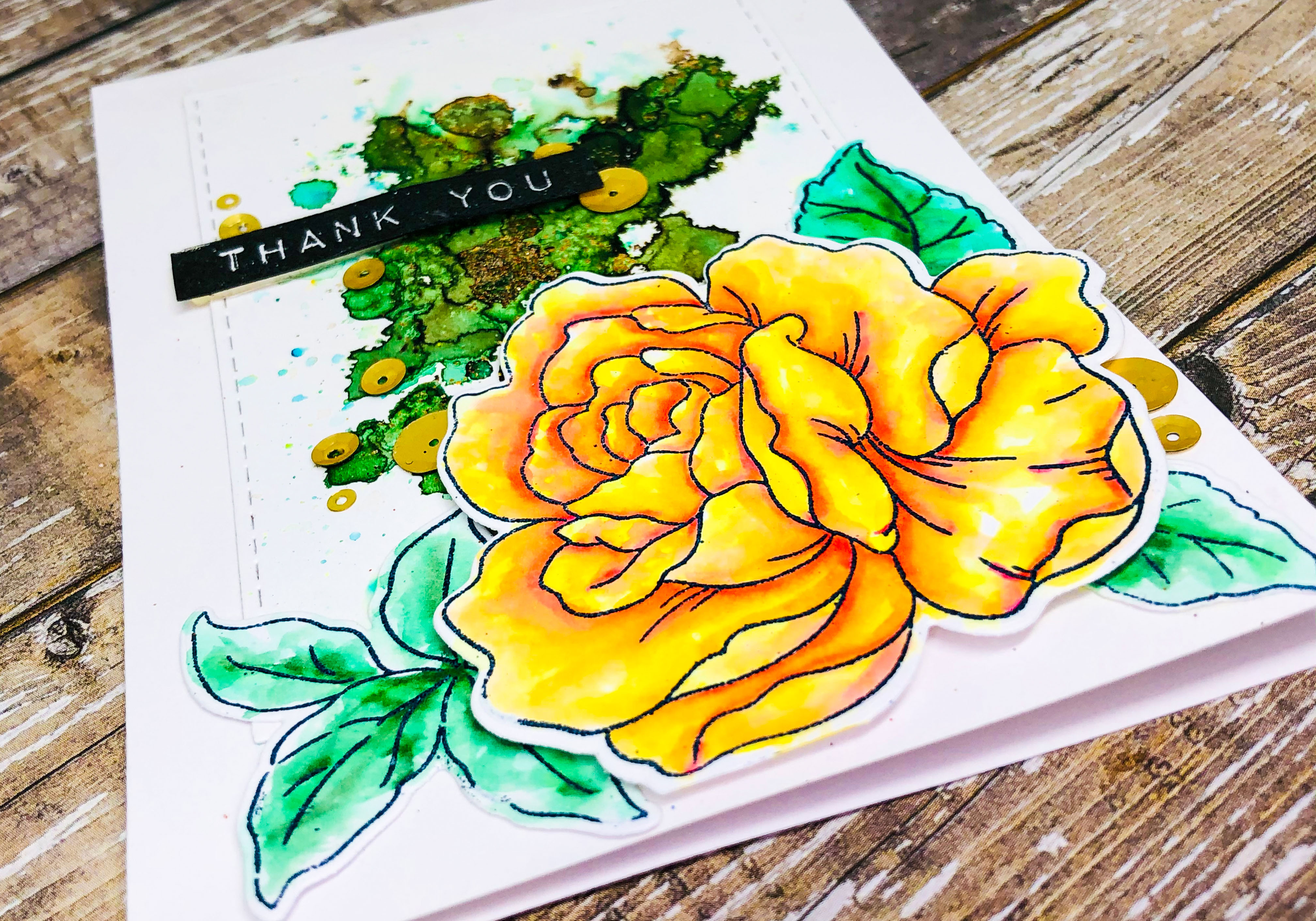 Embossing with Water – Strangely Creative