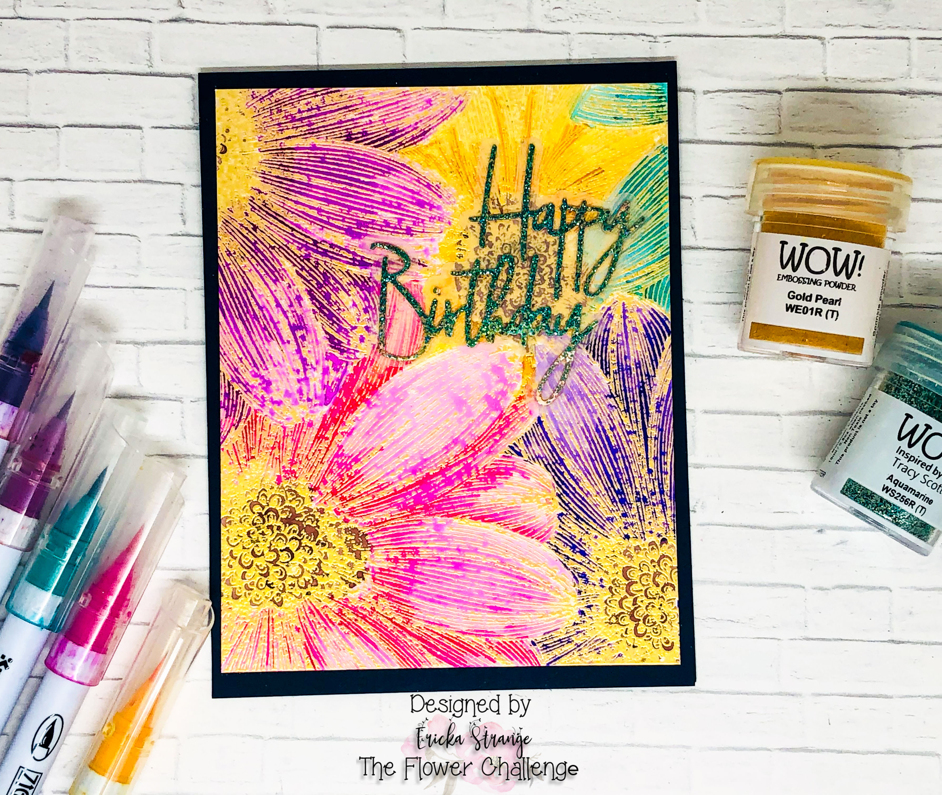 Flower Challenge Reminder – Strangely Creative