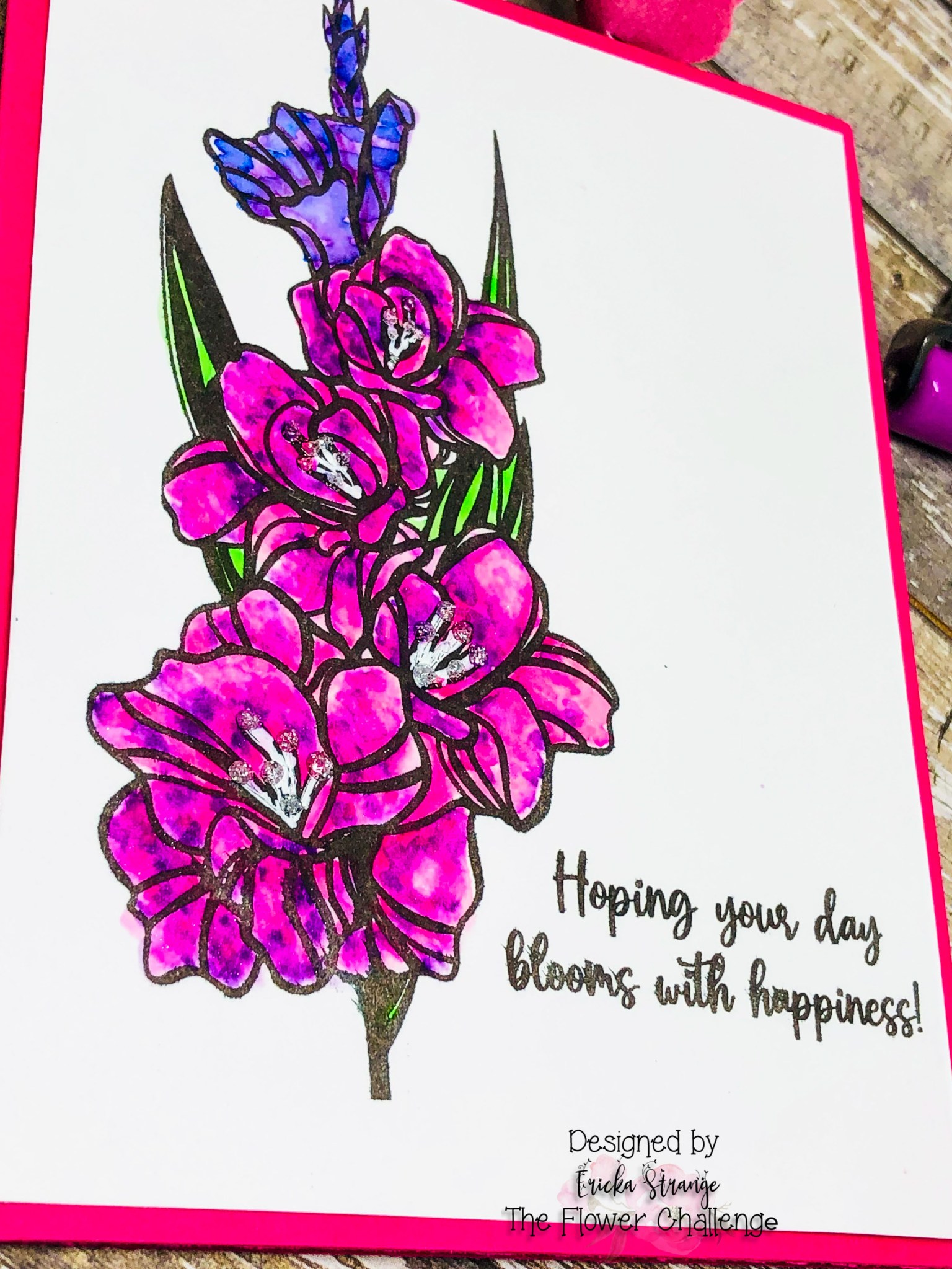 Flower Challenge Reminder – Strangely Creative