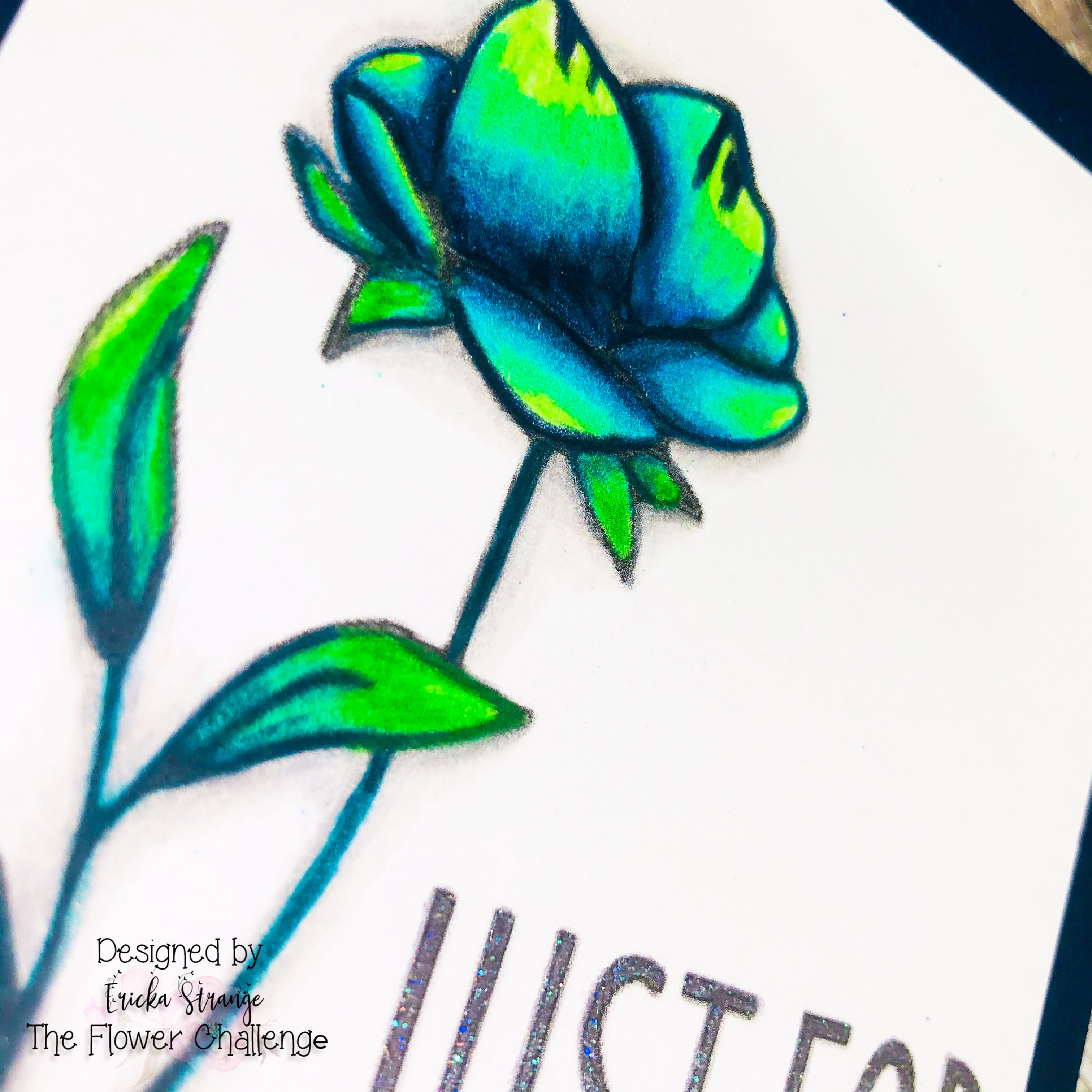 Flower Challenge with Joy Clair – Strangely Creative