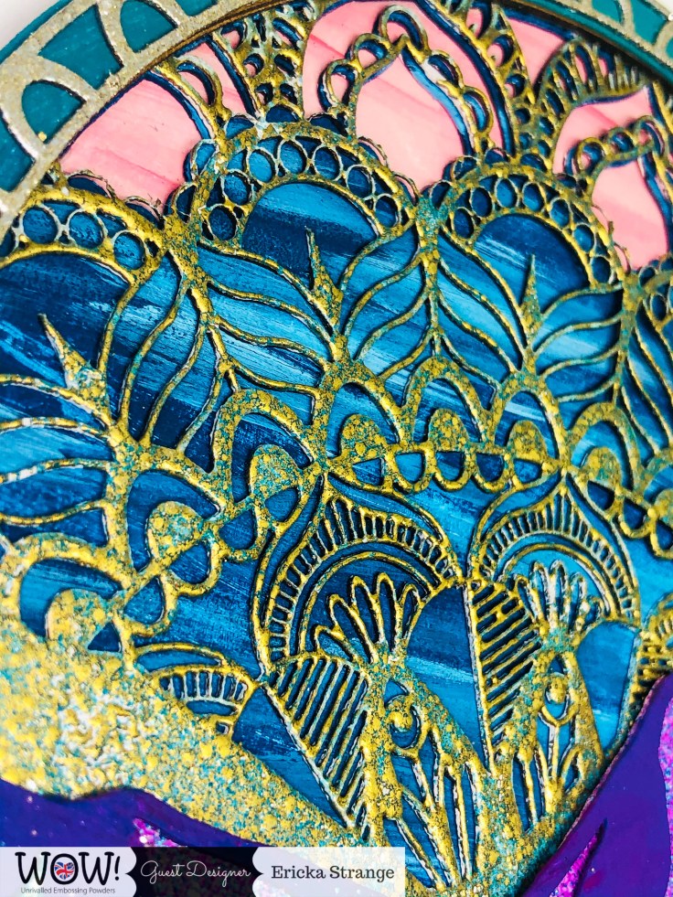 WOW! Heat Embossing on Chipboard – Strangely Creative