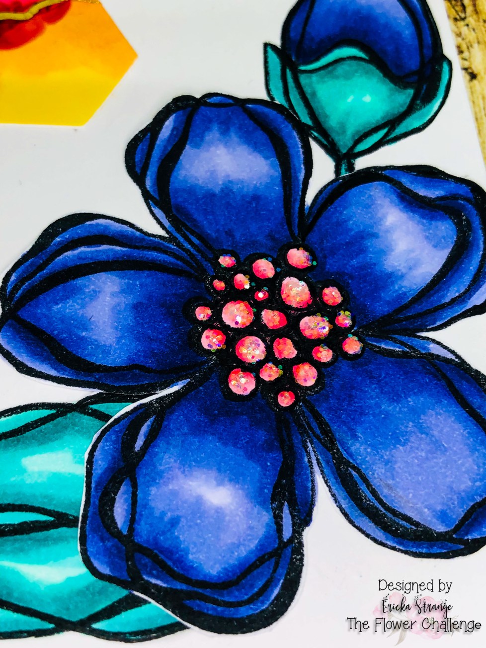 The Flower Challenge #61 Plus a Birthday – Strangely Creative