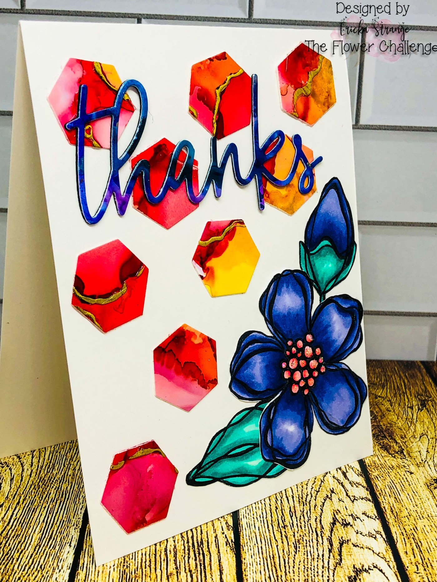 The Flower Challenge #61 Plus a Birthday – Strangely Creative