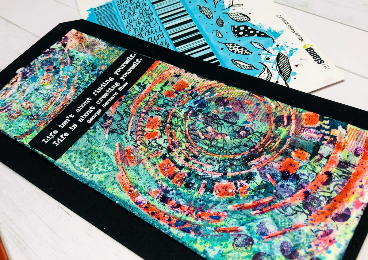 Mixed Media Tags – Strangely Creative