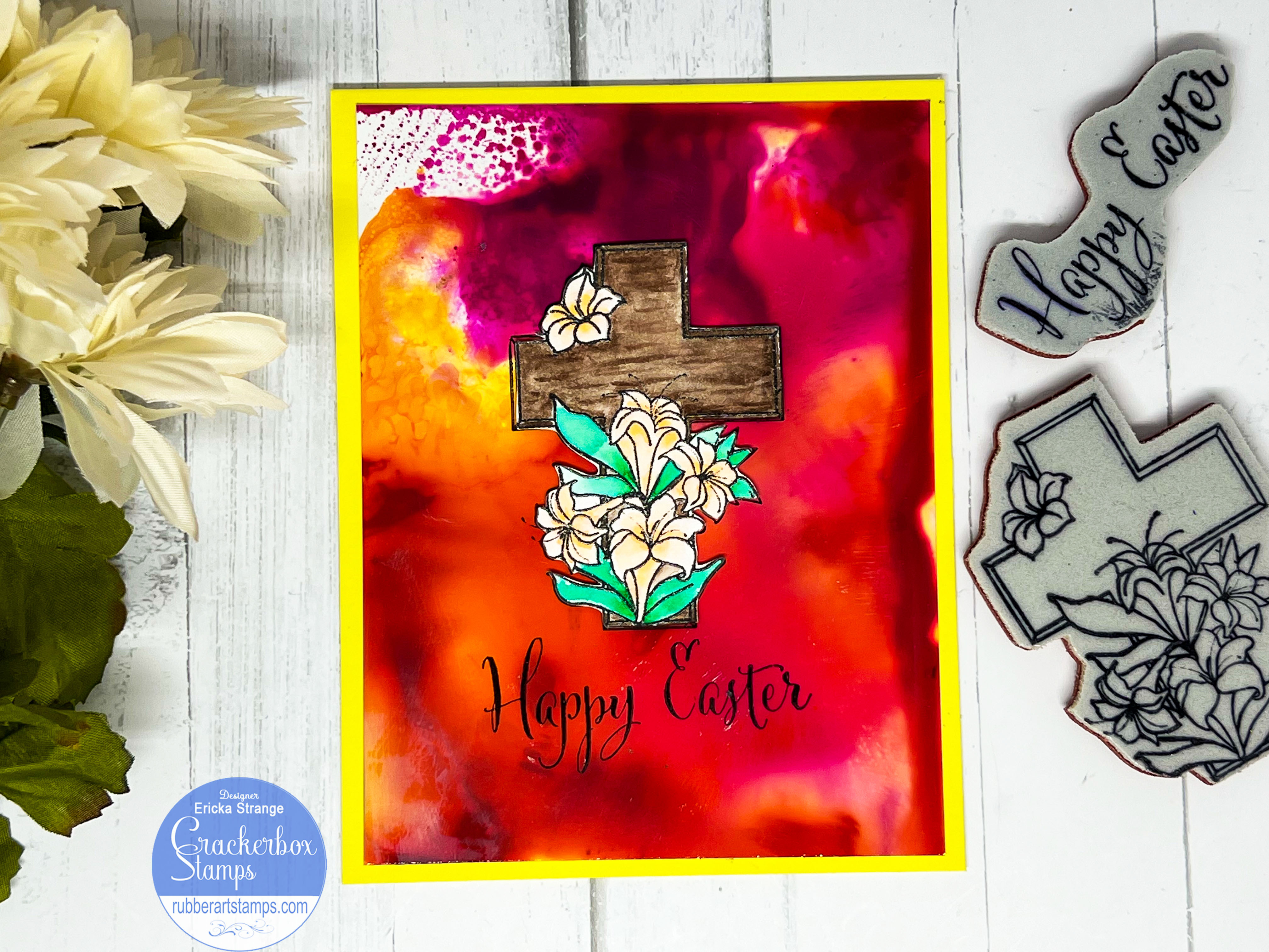 Crackerbox Stamps Easter Cross – Strangely Creative